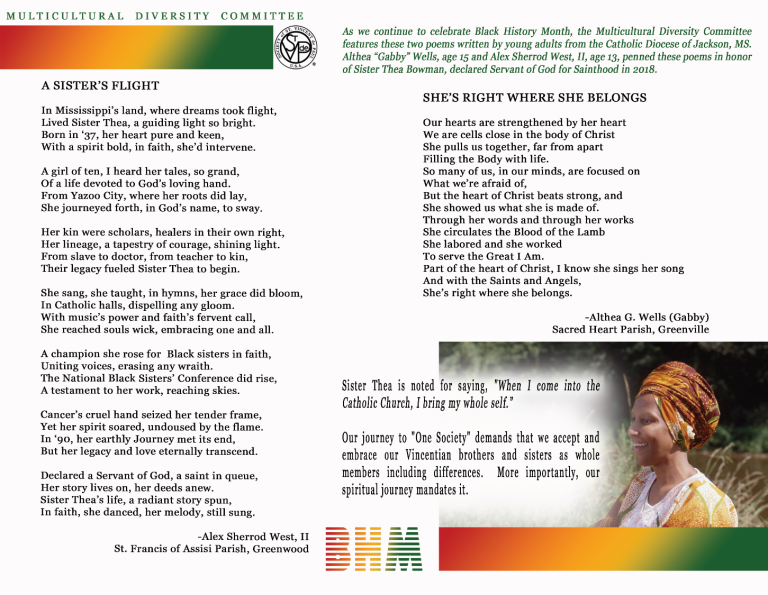 bhm poems – St. Vincent de Paul USA Member Site