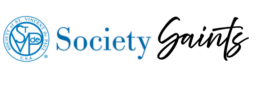 Society Saints SVDP graphic – St. Vincent de Paul USA Member Site